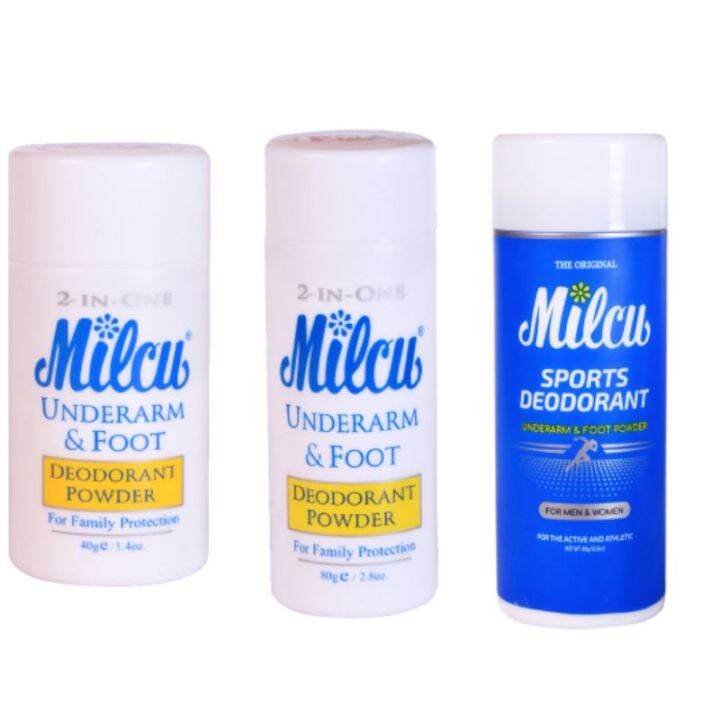 Milcu Underarm and foot Powder | Lazada PH