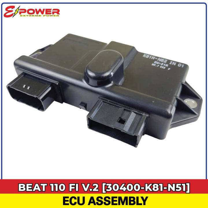 E-POWER Honda Beat 110 FI Version 2 [30400-K81-N51] Engine Control Unit ...