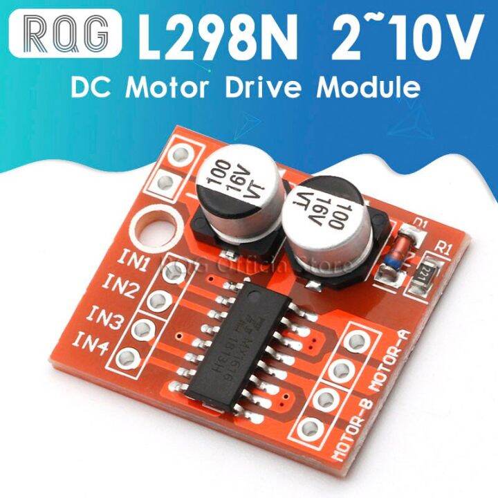 5A 2 Way DC Motor Driver Module PWM Speed Dual H-Bridge Stepper L298N ...