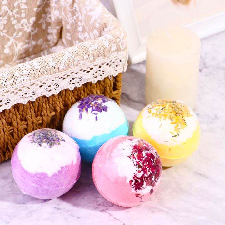 Luxurious Aromatic Therapy Natural Essential Oil Bath Ball Organic ...