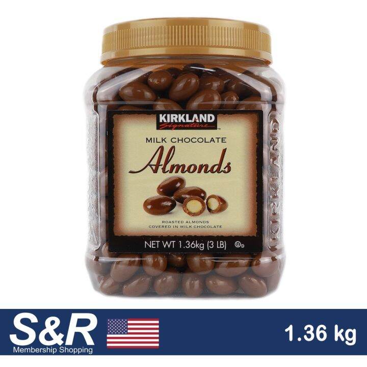 Kirkland Signature Milk Chocolate Covered Almonds 1.36kg | Lazada PH