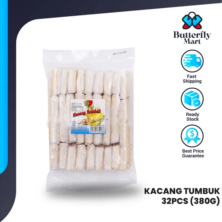 Kacang Tumbuk 32pcs (380g) Peanut Candy Peanut Snack Makanan ...