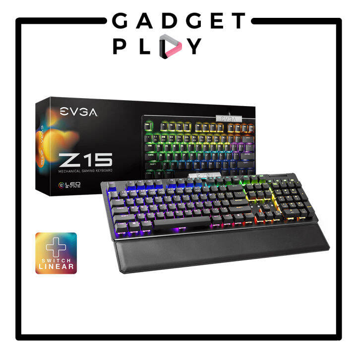 [กรุงเทพ ด่วน 1 ชั่วโมง]Keyboard (คีย์บอร์ด) EVGA Z15 RGB Gaming ...