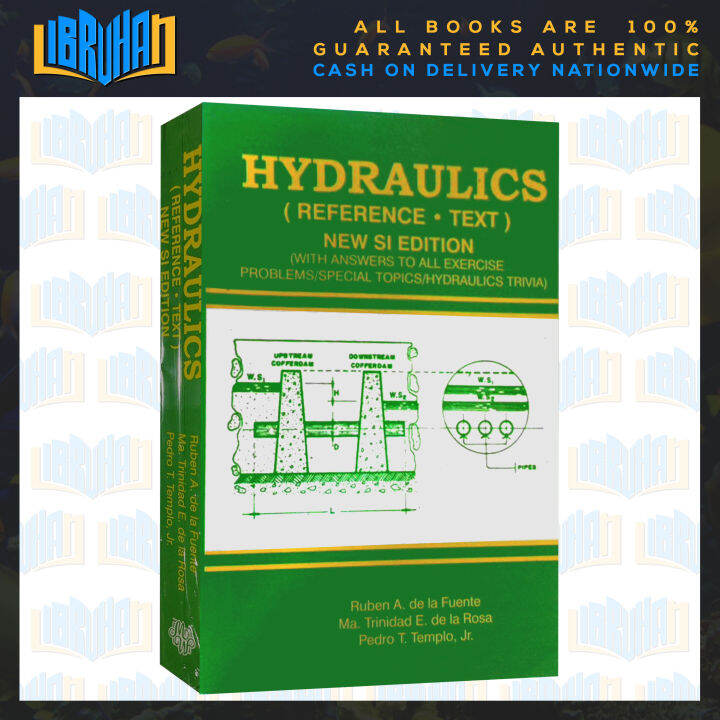 HYDRAULICS (Reference / Text) New SI Edition - Ruben Dela Fuente | Dela Rosa | Templo | Lazada PH