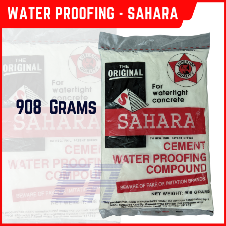Sahara Cement Waterproofing Compound For Watertight Concrete 1 Pouch ...
