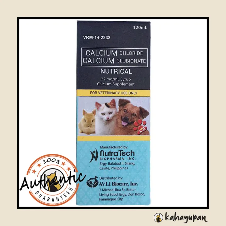 Nutrical Syrup Calcium Supplement for All Types of Pets (120ml) | Lazada PH