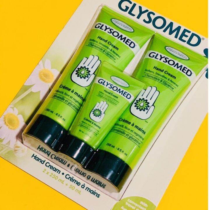 Kem Dưỡng Da Tay Glysomed (Nguyên Set Như Hình) | Lazada.vn