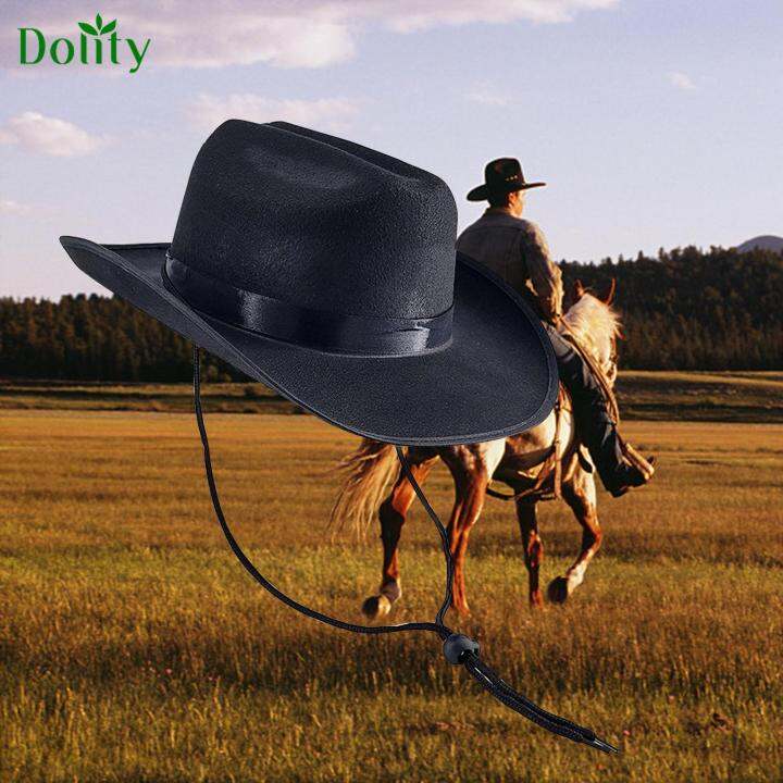 Dolity German Style Wool Felt Fedora Hat with Removable Feather and ...