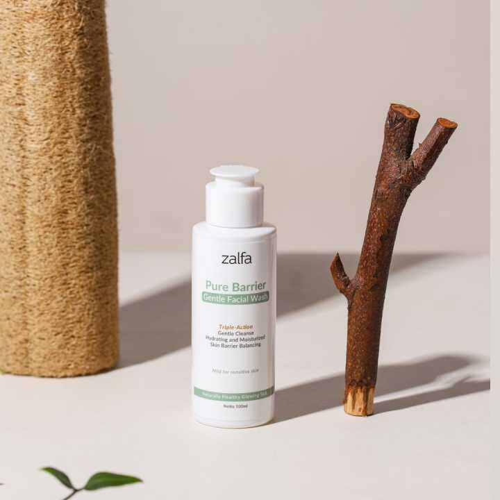 Zalfa natural pure barrier gentle facial wash healthy glow | Lazada ...