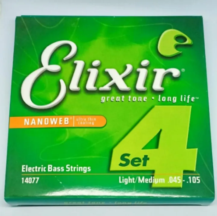Senar Bass Elixir Nano Web | Lazada Indonesia
