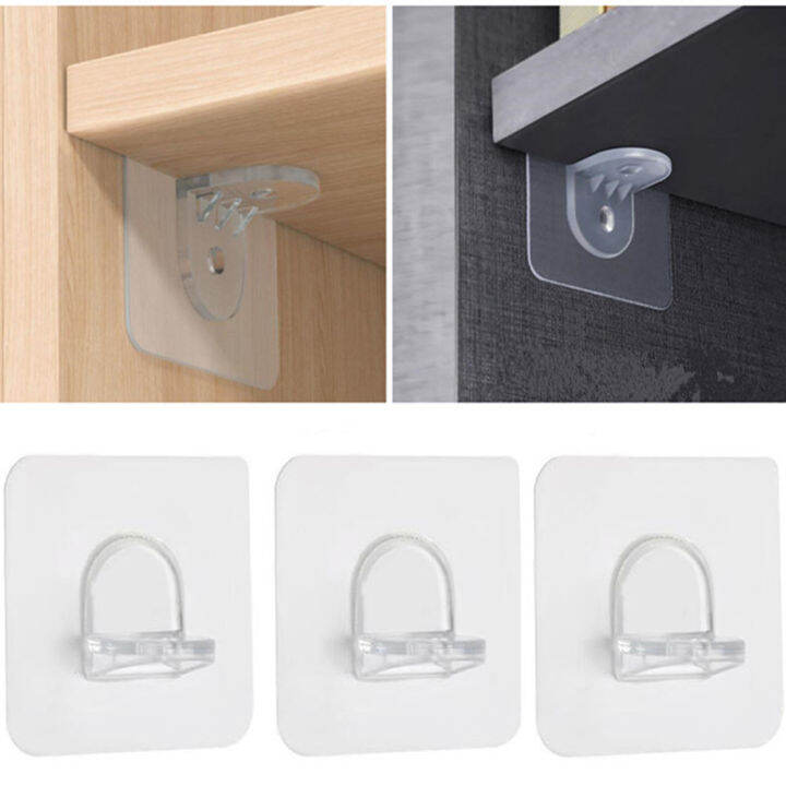 MNLXM Plastic Right Angle Hanger Cabinet Partition Wall Hook Layered ...
