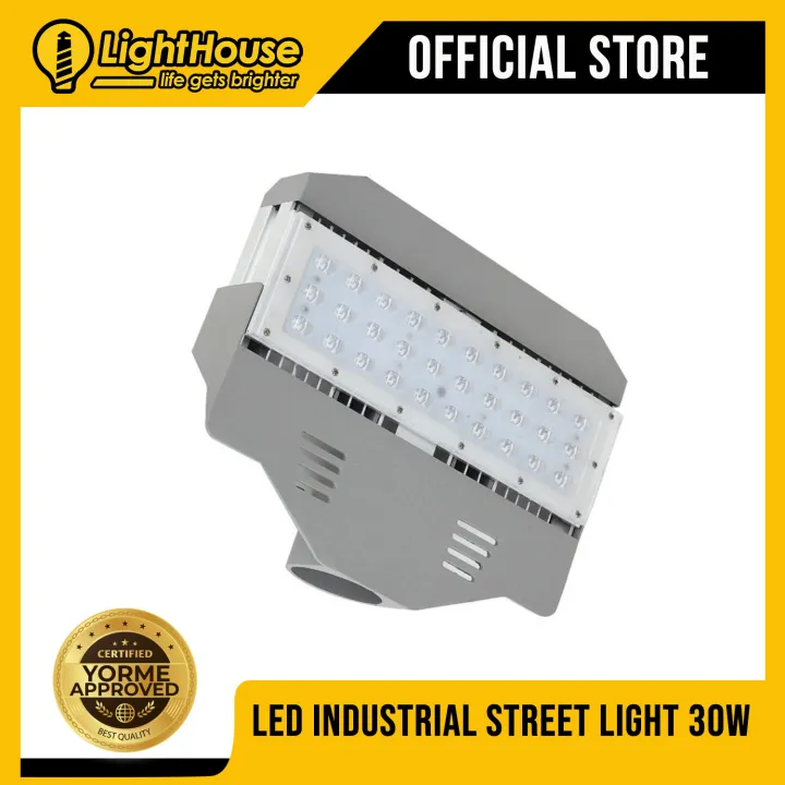 LIGHTHOUSE LED Industrial Street Light DAYLIGHT 6500K 30W LHSL-30W-DL ...