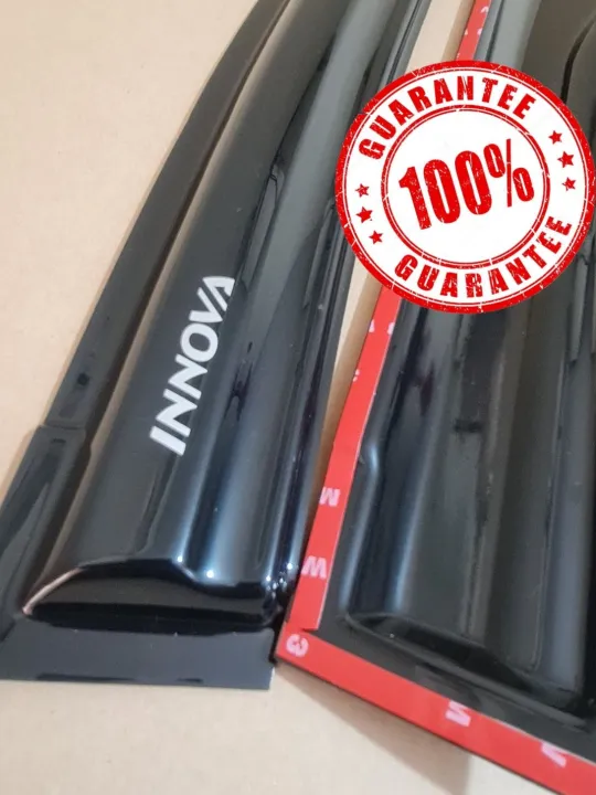 Innova 2016 to 2022 visor Sun visor Rain visor Accessories OEM Mugen ...