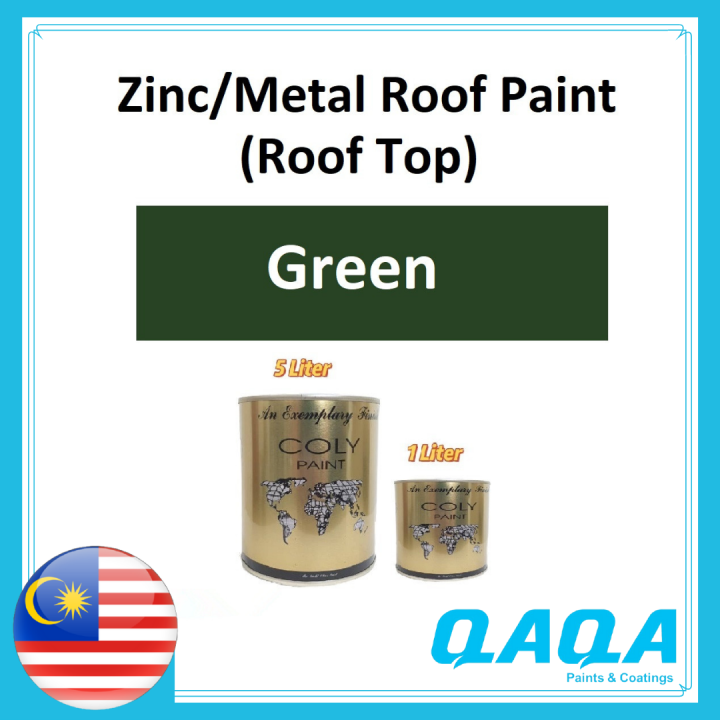 1L // 5L Zinc & Metal Roof Primer (Waterproof) | Lazada
