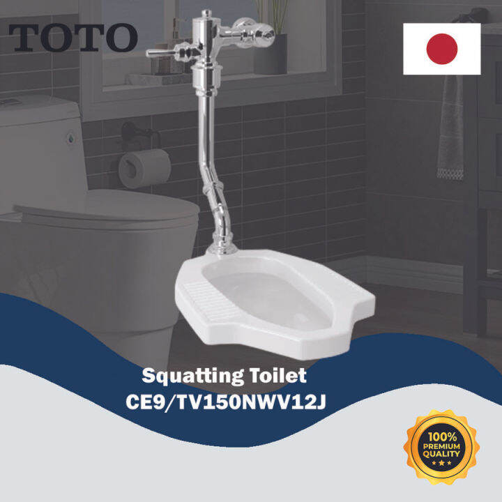 Closet Jongkok TOTO Tipe CE9 | Lazada Indonesia