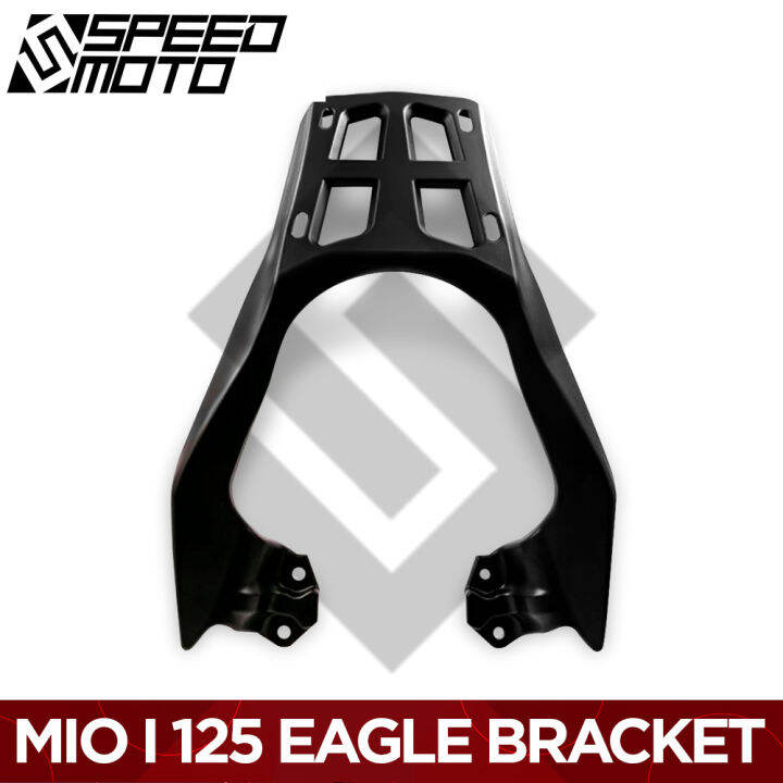 YAMAHA MIO I 125 HRV EAGLE BRACKET MIOI125 TOP BOX BRACKET (BLACK ...