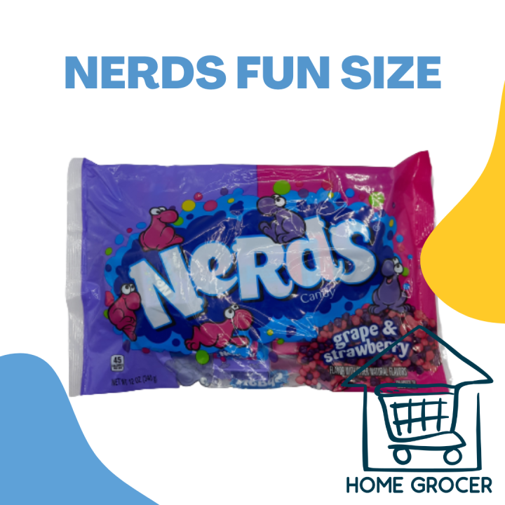 Nerds Funsize Rainbow Grapes Strawberry | Lazada PH