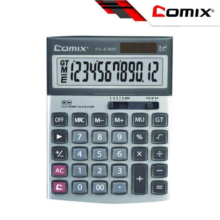 Comix 12 Digits Big Display Calculator | Lazada PH