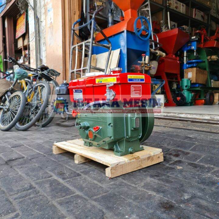 MESIN DIESEL PENGGERAK SERBAGUNA 10PK JIANGDONG ZH185 MESIN TARIK ...