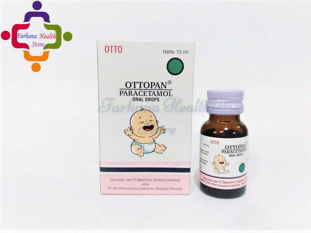 Original Ottopan Drops 15 ml / Ottopan Drop / Demam Bayi Paten | Lazada ...