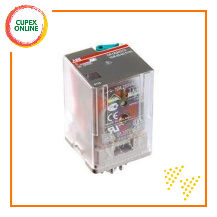 ABB CR-U230AC2L/3L Interface Relay 2c/o or 3c/o (SPDT) output A1-A2 ...