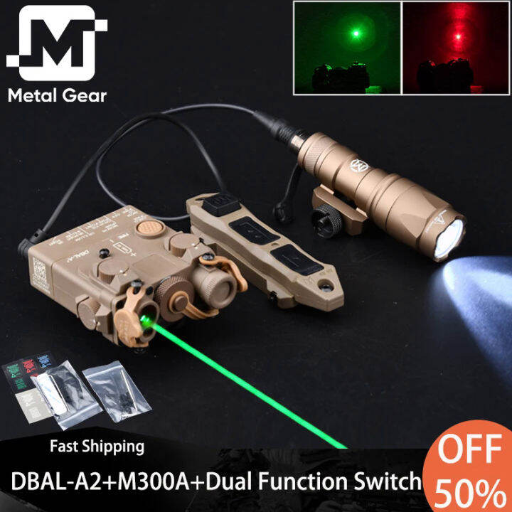 Tactical DBAL-A2 RedGreen Dot Single Nylon DBAL A2 Hunting Surefir ...