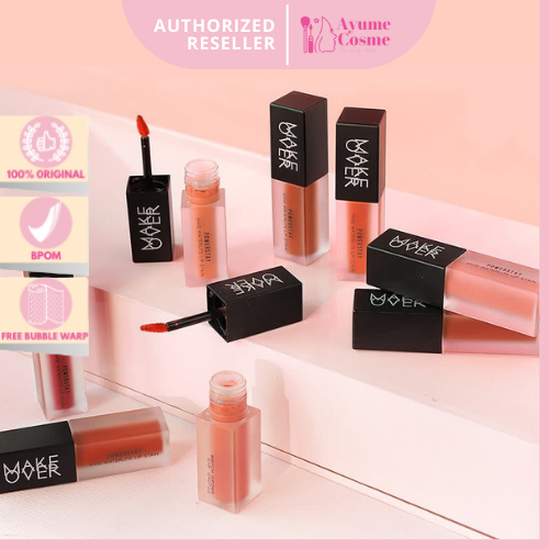 AYUME || MAKEOVER Powerstay Vivid Waterlite Lip Stain | Lazada Indonesia