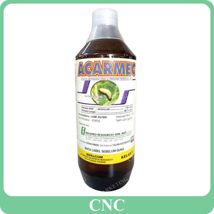 1L Acarmec Imaspro Abamectin 1.9% Ulat Plutella Hama Merah Red Mites ...