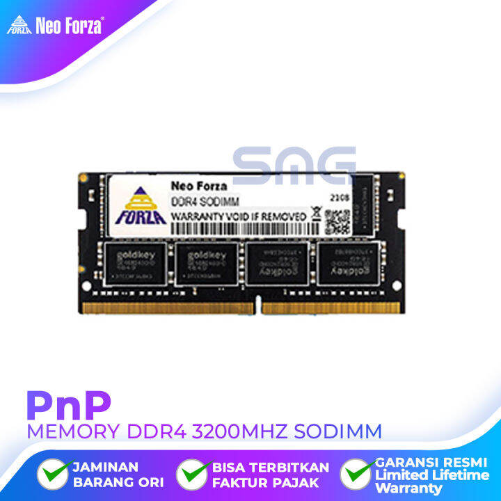 Memory RAM Neo Forza 8GB Sodimm DDR4 3200MHz CL22 | Lazada Indonesia