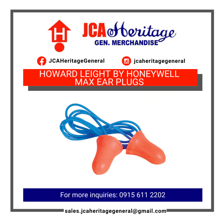 Howard Leight by Honeywell Max 30 Ear Plugs | Lazada PH