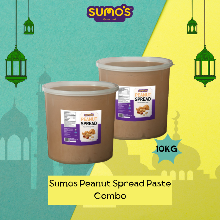 Sumo's Premium Peanut Spread - 10 kg Combo Halal | Lazada