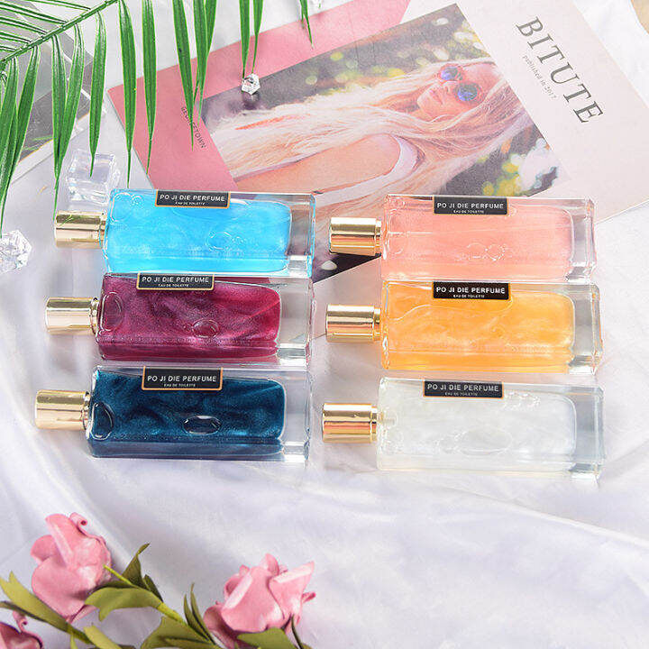 Perfume Colorful Men and Women Shimmer Body Mist Long Lasting Cologne ...