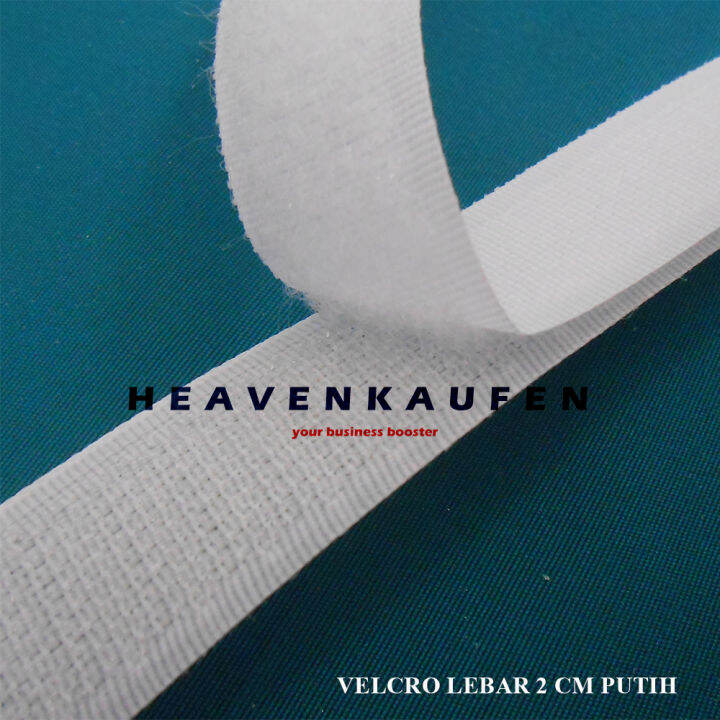 Velcro Kretekan Velcrow Prepetan Hook & Loop Lebar 2 cm Warna Putih ...