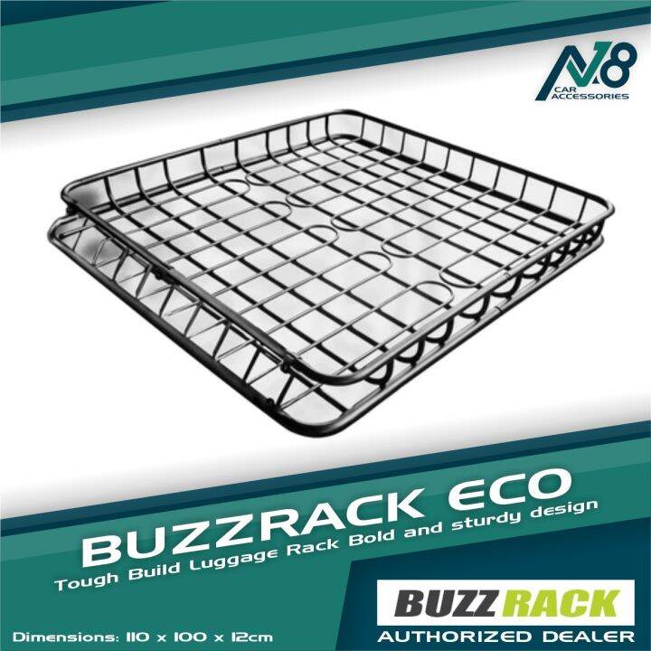 Buzzrack Eco Rack Luggage Rack Carrier 120cm x 90cm x 15cm Genuine ...