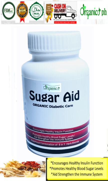 SuperFood Sugar Aid Organic Diabetic CAre (30cap x 500mg Each) | Lazada PH