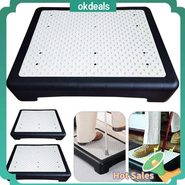 OKDEALS Riser for Shower Anti Slip Platform Step Elderly Disability ...