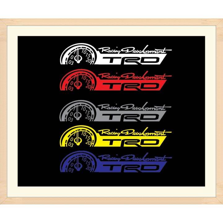 TOYOTA TRD CAR WINDSHIELD STICKER | Lazada