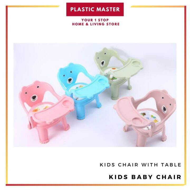 Kids Baby Chair Kindergarten Chair with tray table Kids Back Chair ...