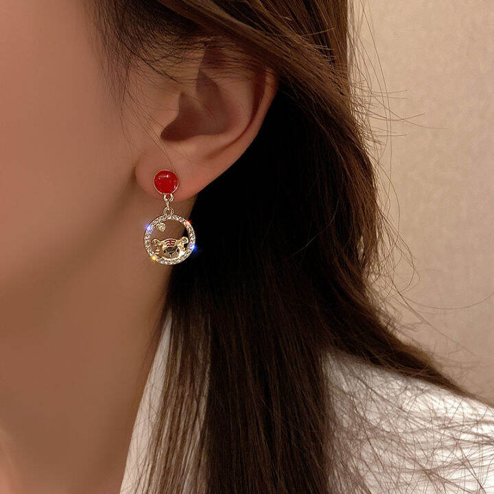 Bông tai Bell Mew biểu tượng linh vật 2022 mai mắn BT248 | Lazada.vn