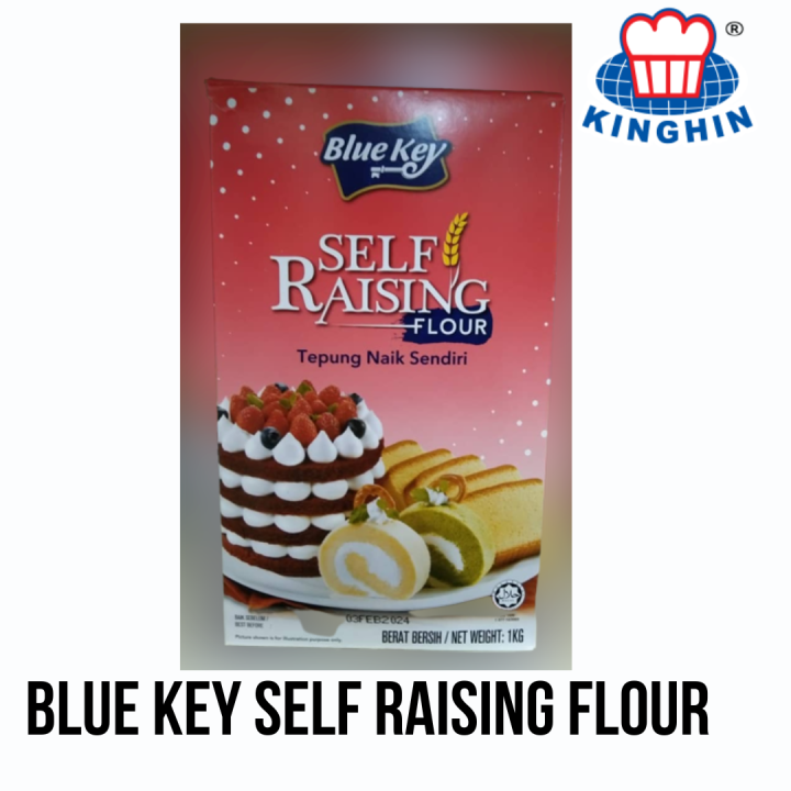 BLUE KEY SELF RAISING FLOUR 1KG [HALAL] | Lazada