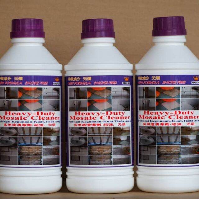 New Formula Mosaic Cleaner 1000ML x 3 | Lazada