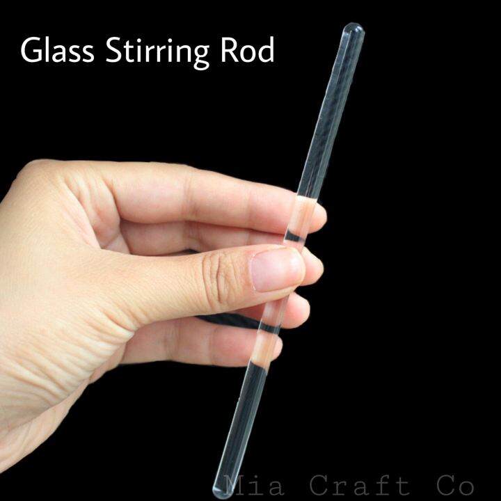 Glass Stirring Rod Stirrer Mixer Sticks Rods Laboratory Experiment ...
