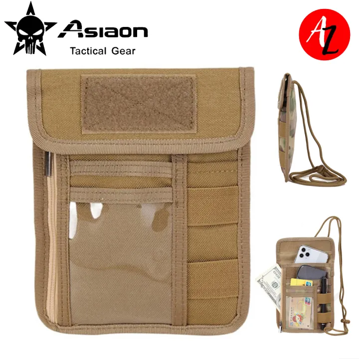 ASIAON Waist Bag Multifunctional Tactical ID Identification Pouch Bag ...