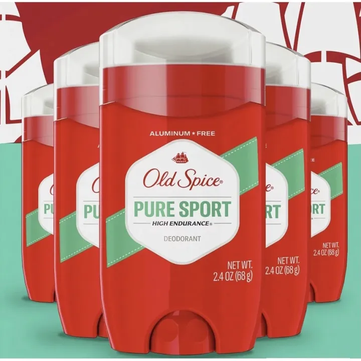 Old Spice Pure Sport High Endurance Deodorant For Men 68 grams (Made in ...