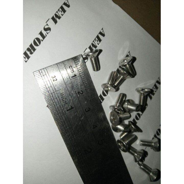 baut JF M4 x 10 (1cm) stainless | Lazada Indonesia