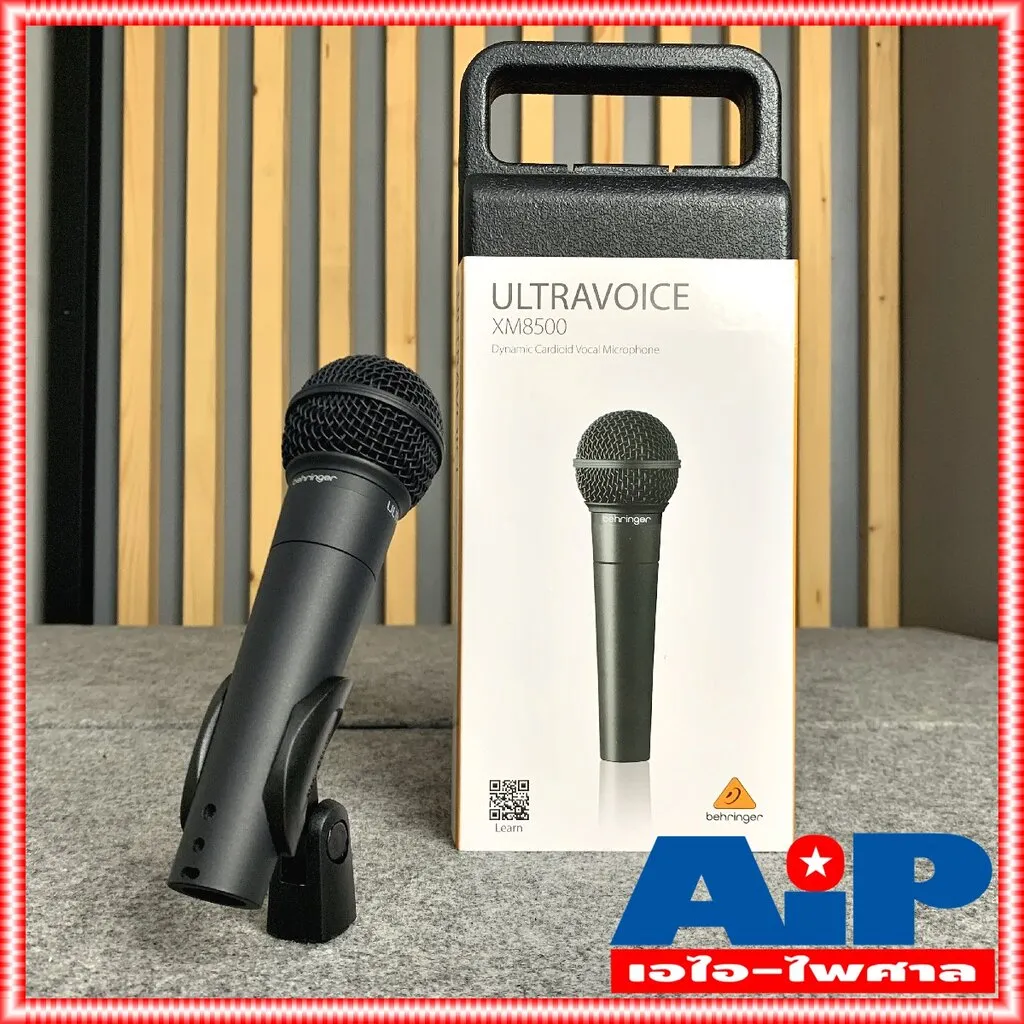 BEHRINGER XM-8500 ไมค์โครโฟน แบบสาย ไมค์ร้องเพลง XM 8500 ไมค์สาย ไมค์โค ...