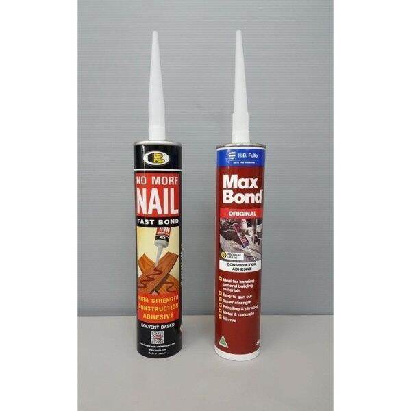 กาวตะปู สูตรแห้งไว NO MORE NAIL ขนาด 300 มล. กาวพลังตะปู บอสนี่ Bosny ...