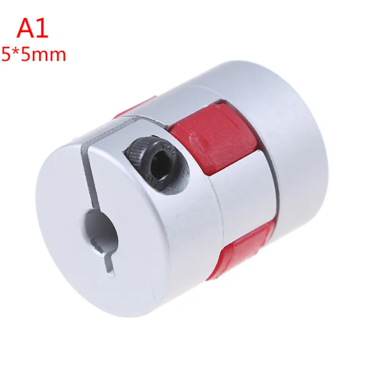Machifit 6.35mm X 10mm Aluminum Flexible Shaft Coupling CNC Stepper ...