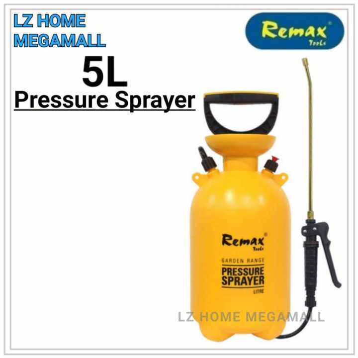 REMAX 5L Garden Pressure Sprayer 95-HS450 | Lazada