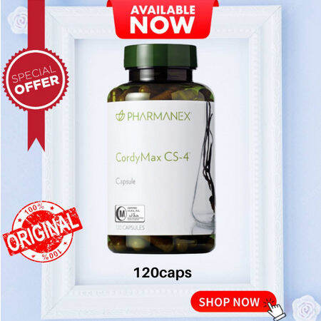 NEW CordyMax Cs-4 Cs4 NUSKIN NU SKIN (120 Capsules)- Ready Stock 100 ...